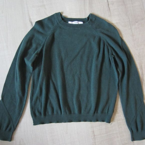 Mango | Sweaters | Mango Olive Green Sweater | Poshmark